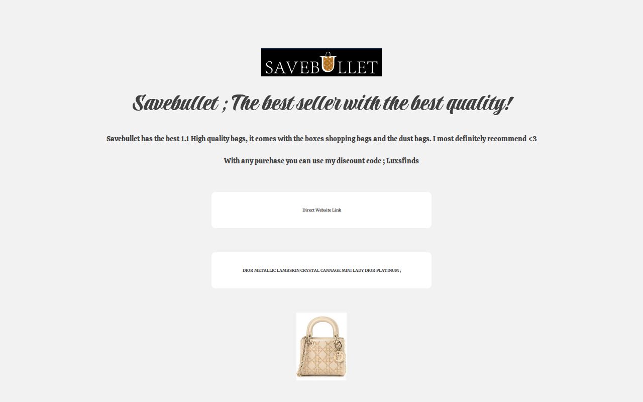 Savebullettania